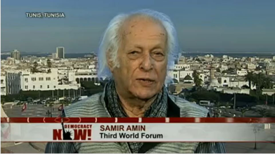 African Economist Samir Amin on the World Social Forum, Globalization ...