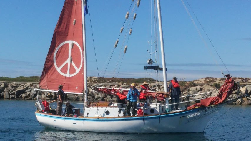 Golden Rule peace boat - sailing for a nuclear free world