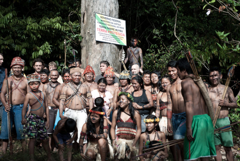 Amazzonia: indigeni Munduruku delimitano le loro terre insieme a Greenpeace