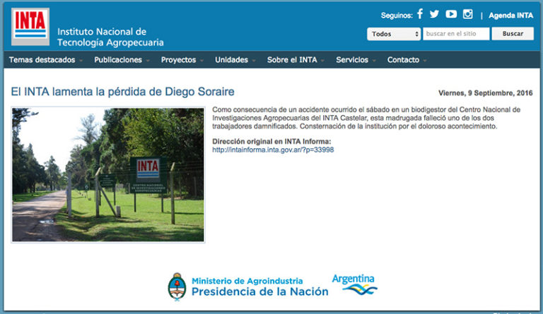 INTA: cuando el ajuste mata