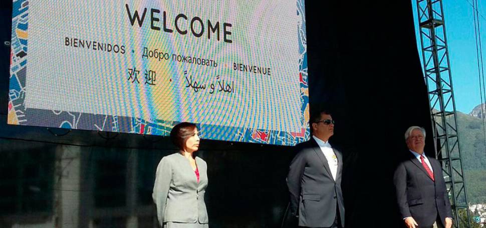 Große Teilnahme an der UN-Konferenz Habitat III in Ecuador