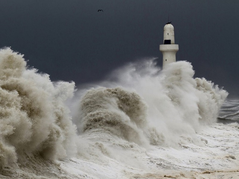 La fuerza de la tempestad