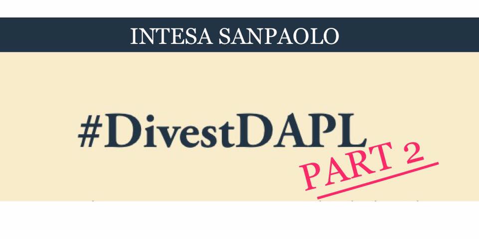 Thursday April 27, 2017 #Divest DAPL Campaign