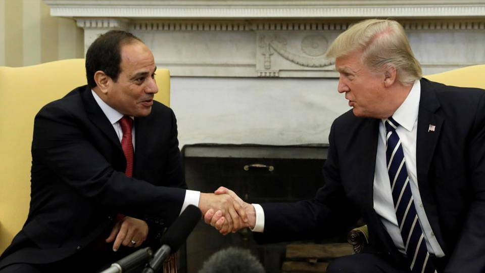 Trump Praises Egyptian President Al-Sisi: "We Agree on So Many Things"