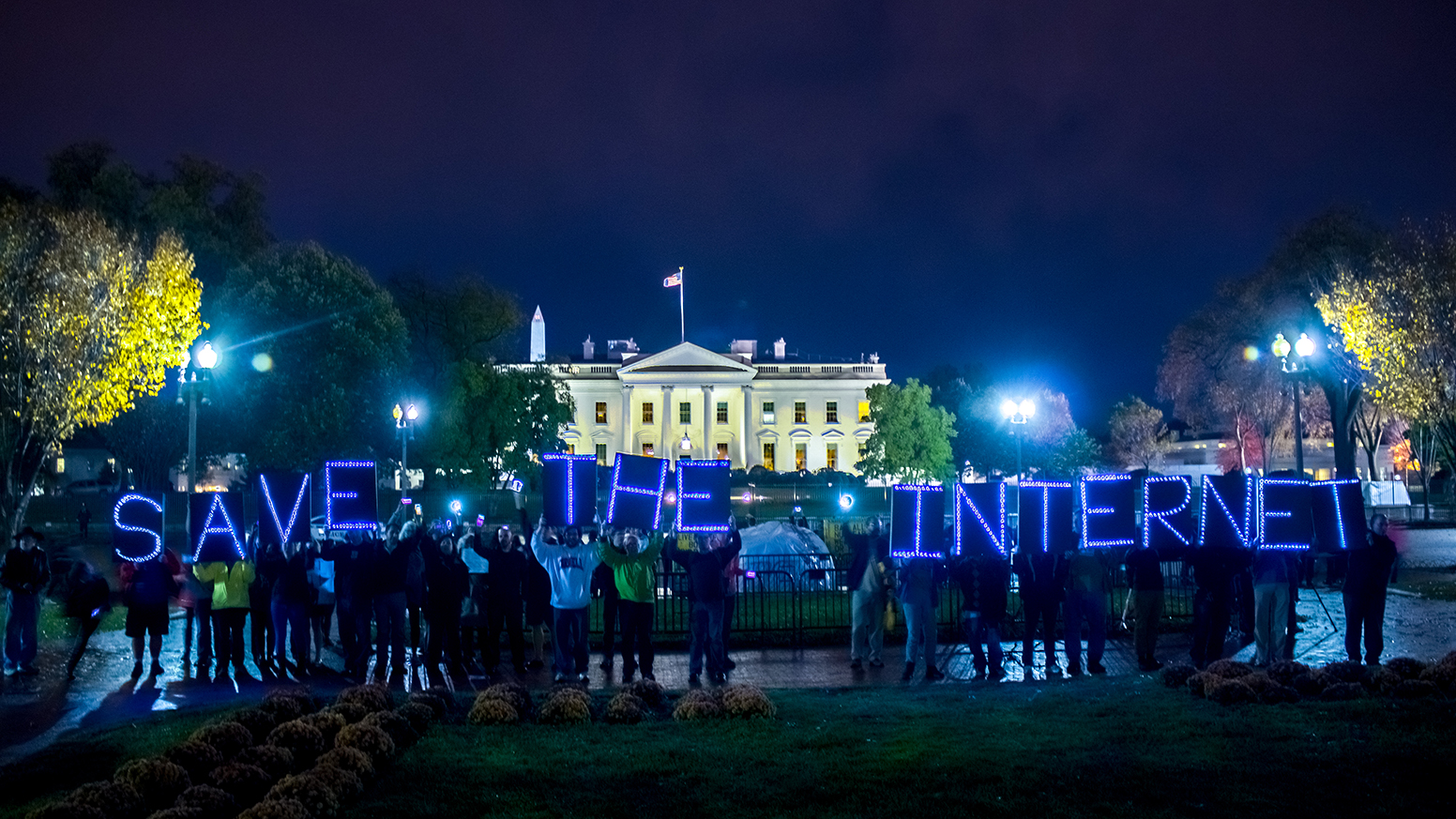 Protesters Take Net Neutrality Issue To FCC Chair’s Home