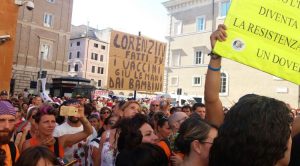 Vaccini: oltre 2.000 freevax davanti al Senato contro il decreto Lorenzin