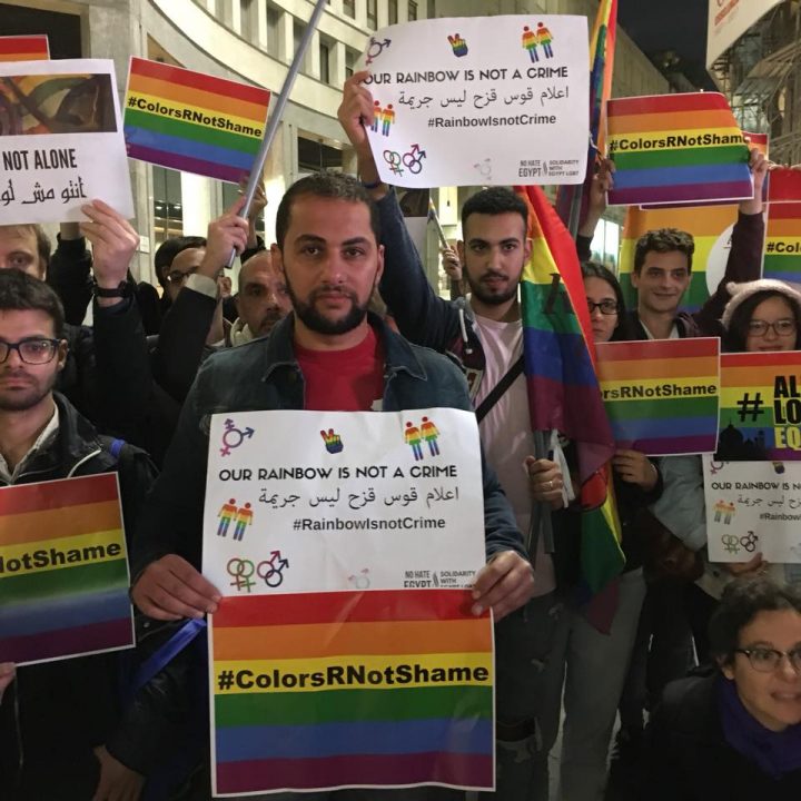 In Milan, a Demonstration of Solidarity with LGBTQAI persecuted in Egypt