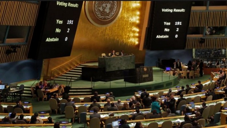 [Cuba] Vote à l'ONU sur la levée du blocus, 191 votes pour - 2 votes contre