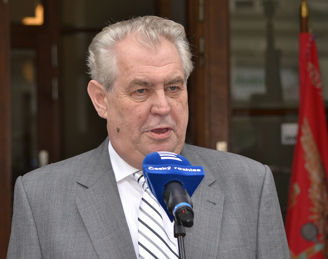 Zeman rieletto Presidente della Repubblica Ceca