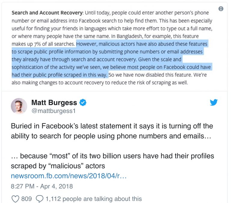 Not 50 million, not 87 million... Facebook admits data from 'most' of ...