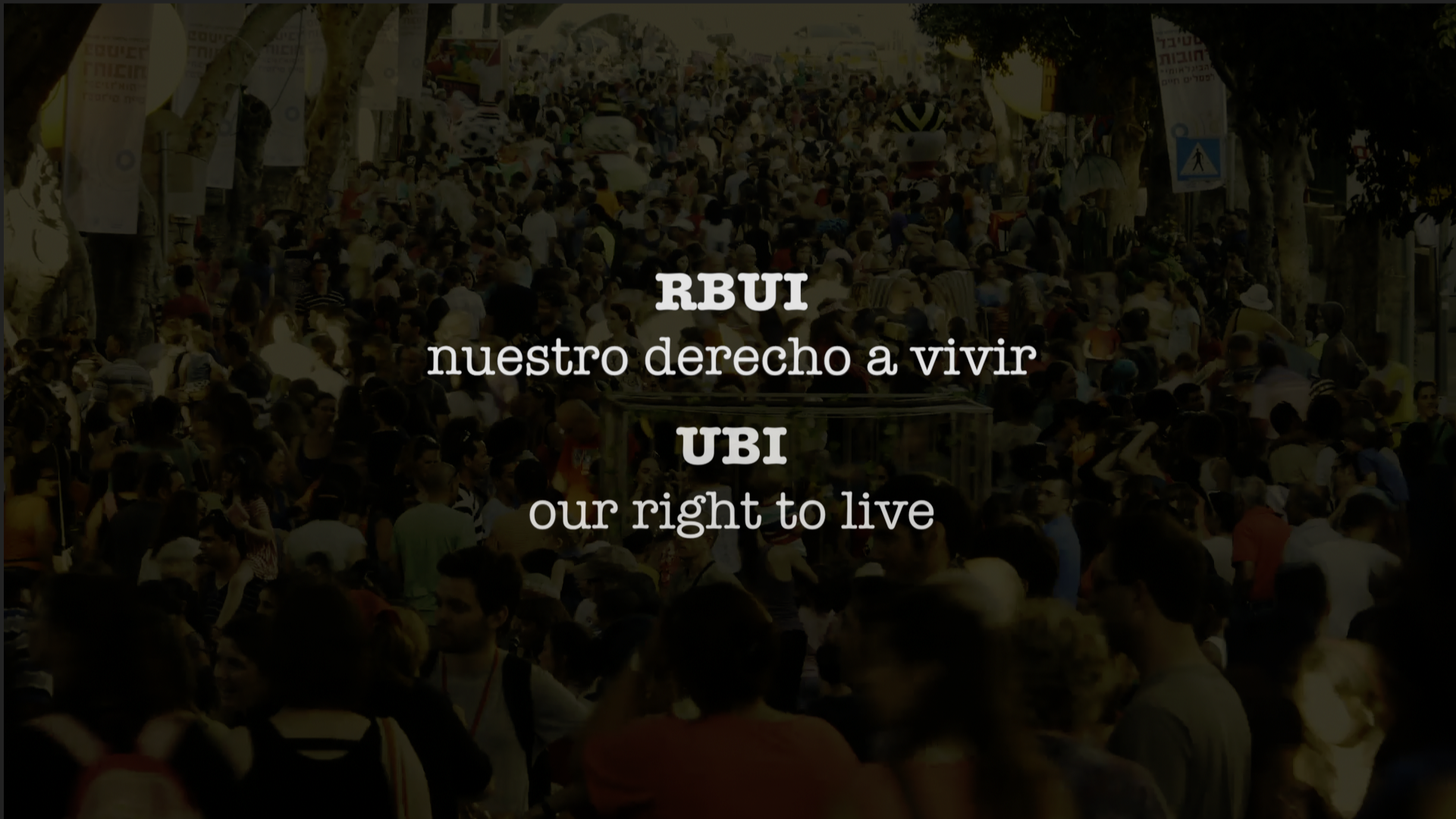 World premiere of the documentary: Universal Basic Income (UBI), our ...