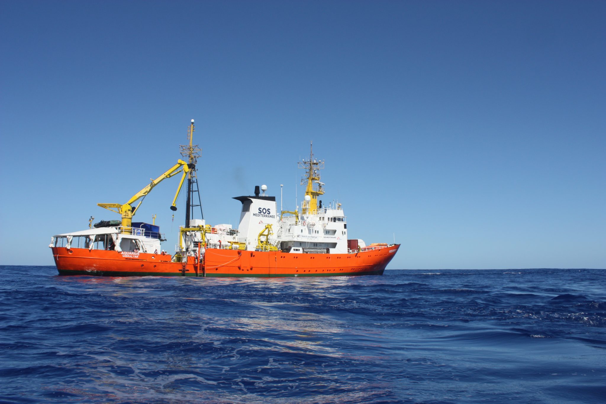 Testimonio desde el barco Acuario
