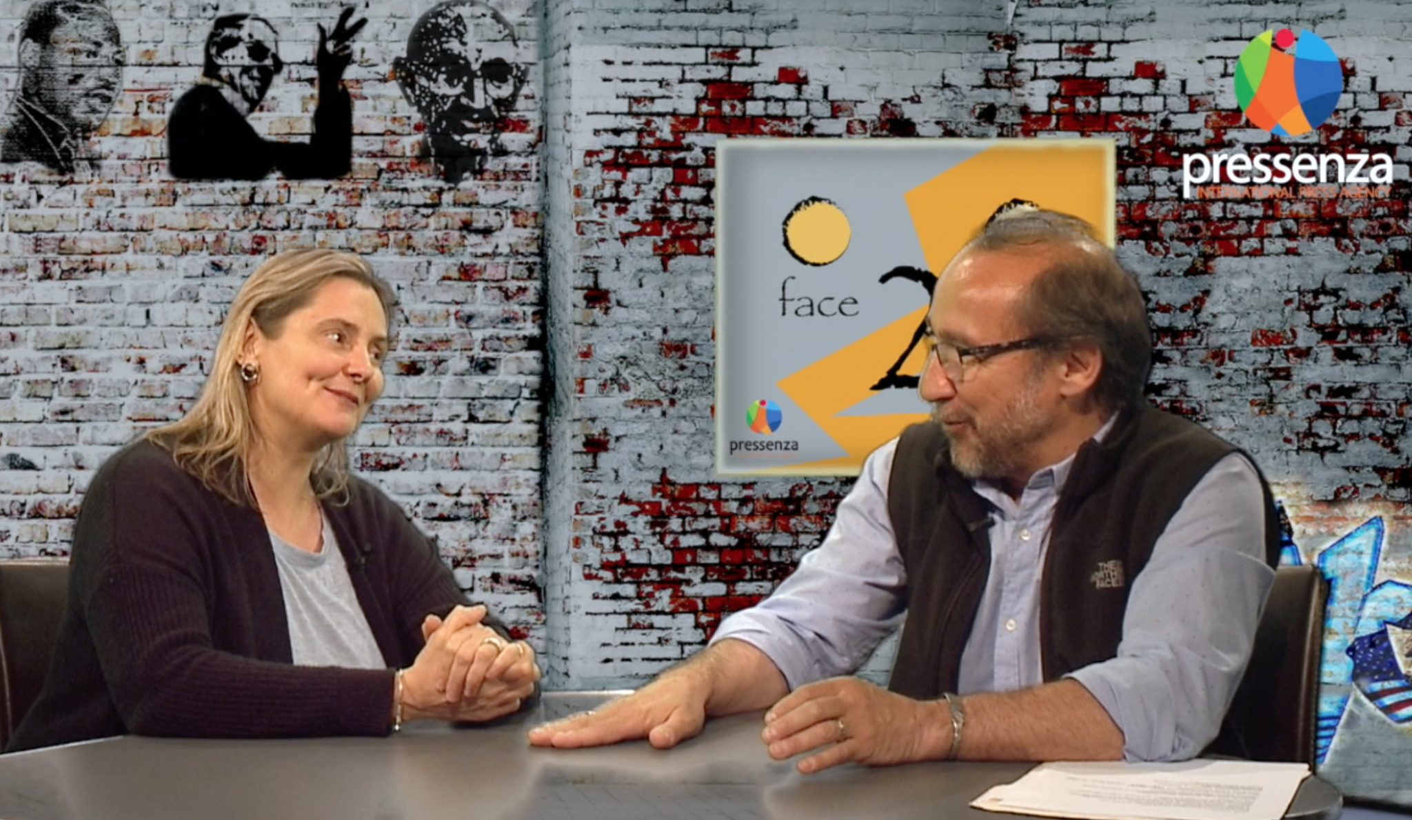 Face 2 Face with Flavia Fontes Face 2 Face with Flavia Fontes