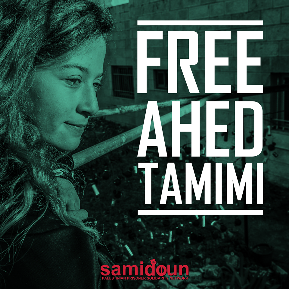 Israel libera a Ahed Tamimi
