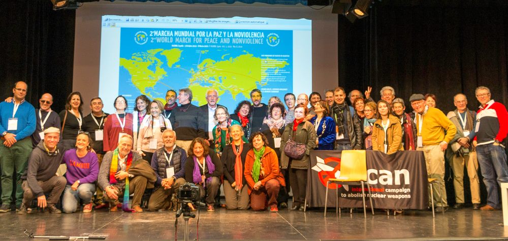Official launch of the 2nd World March for Peace and Nonviolence in Madrid