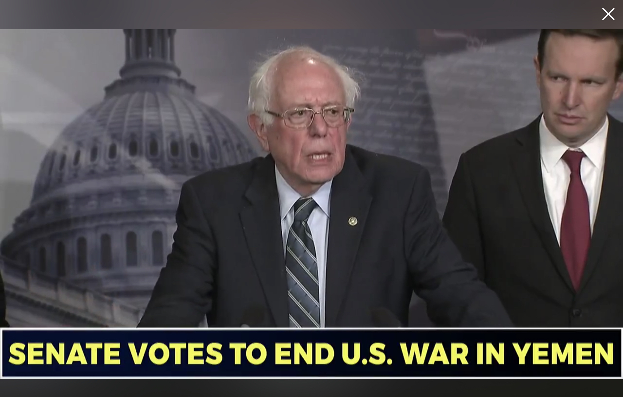 Historic Victory As Senate Votes To End U S Involvement In