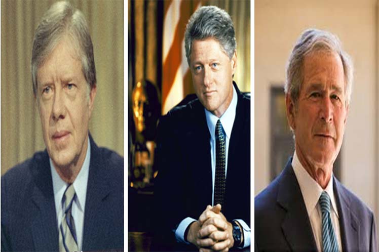 Ex-U.S. Presidents Reject Trump's Statement on Border Wall Ex-U.S. Presidents Reject Trump's Statement on Border Wall