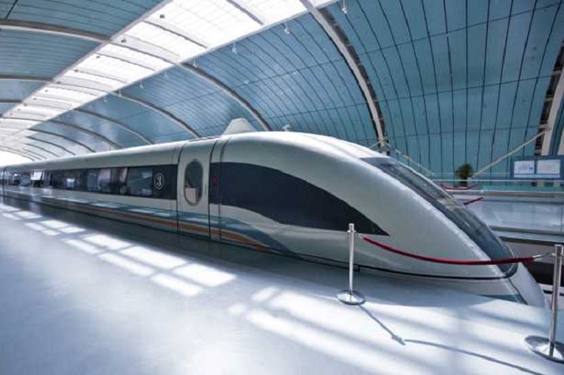 China somete a prueba un tren maglev más veloz