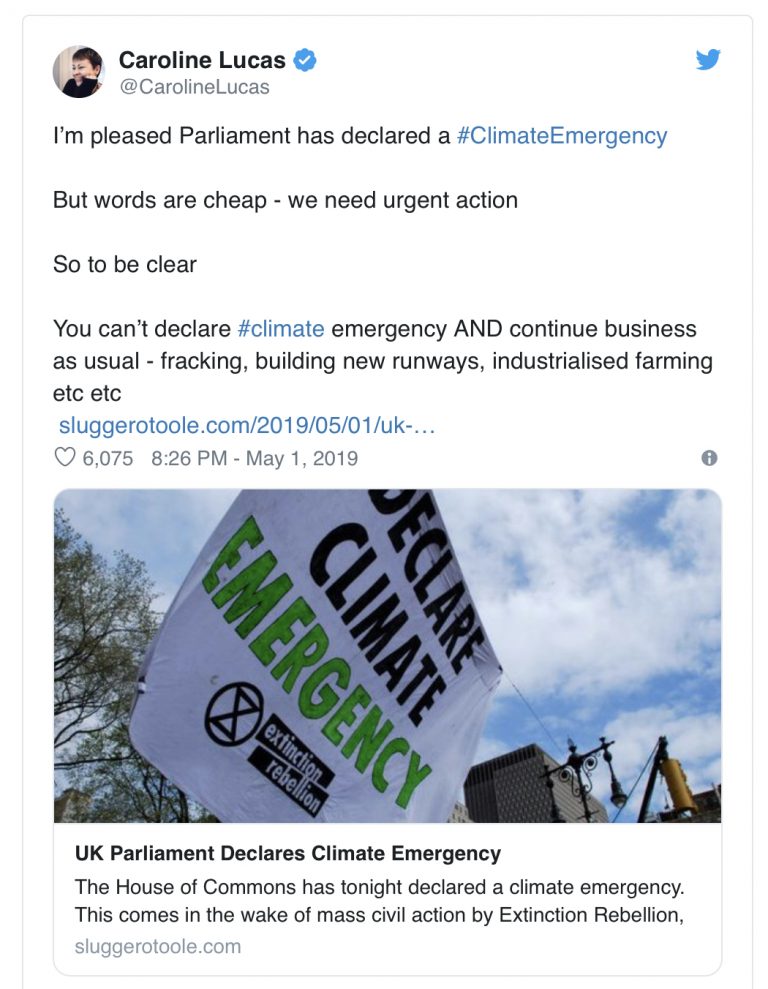 'Activism Works': UK Parliament Makes History in Declaring Climate ...