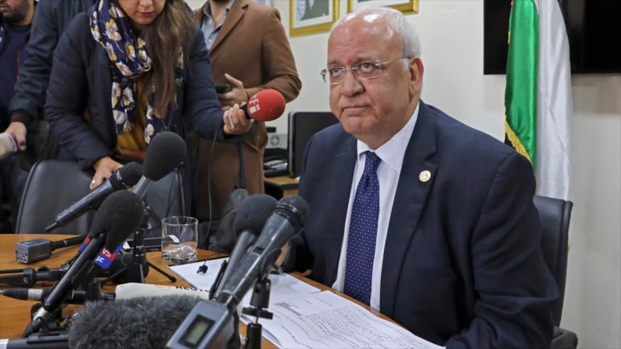 OLP tacha de “fraude del siglo” el llamado plan de paz de EEUU