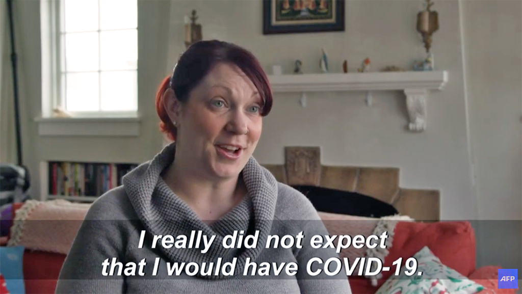 Una mujer que se recuperó del covid-19 comparte su historia y ...