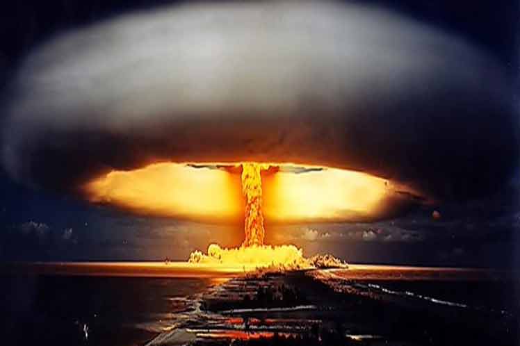 Cuba advocates global elimination of nuclear weapons