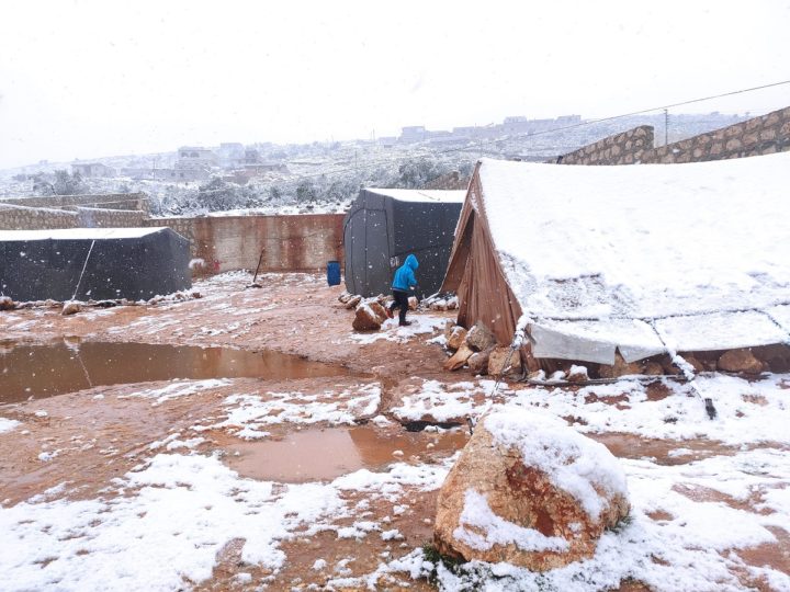 Floods in Syria. Still I Rise distributes blankets, tarps and mats to ...