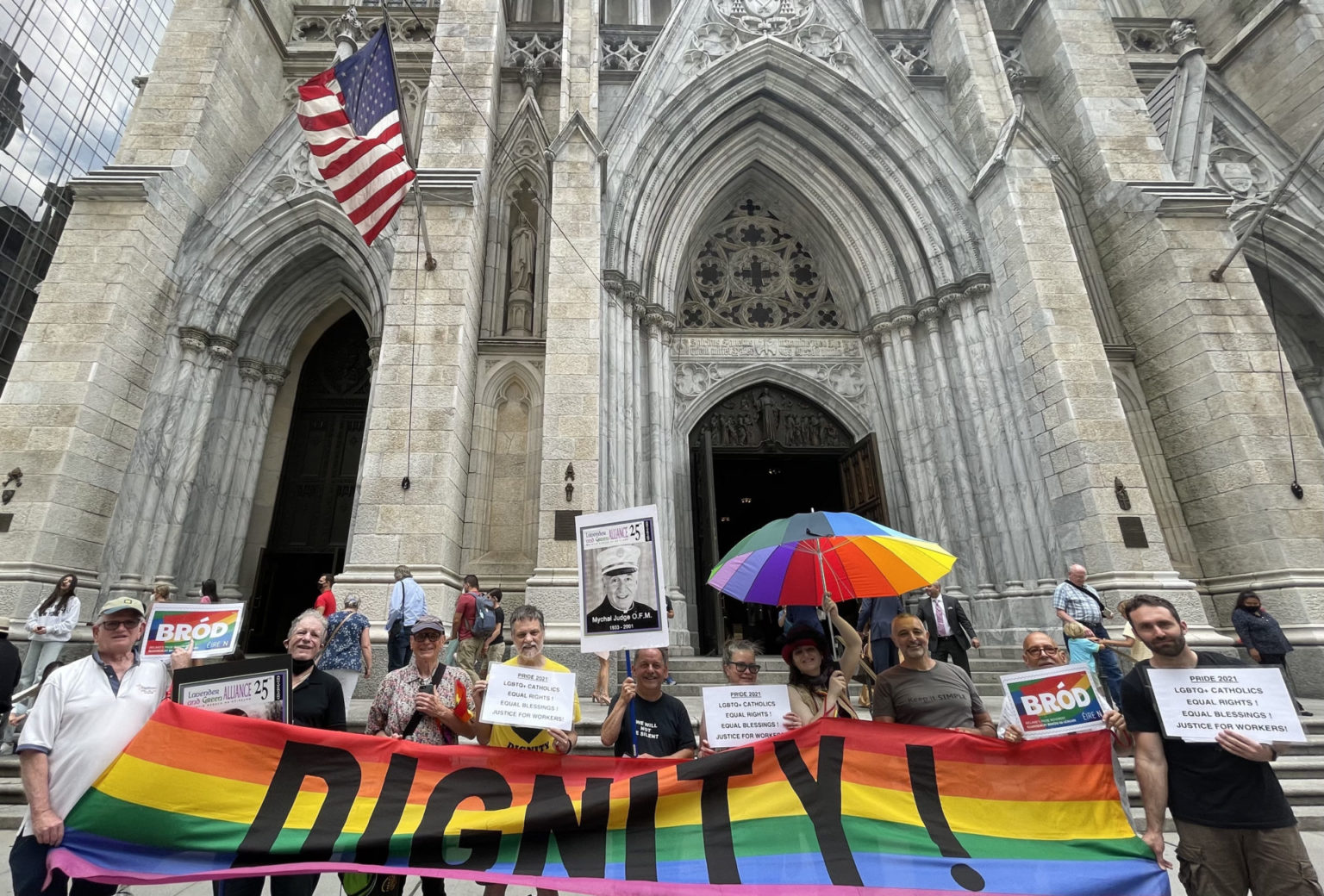 Pride, Prayer and Protest at St. Patrick’s Cathedral, New York