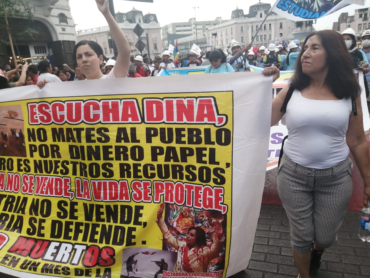 ¡No más muertos!