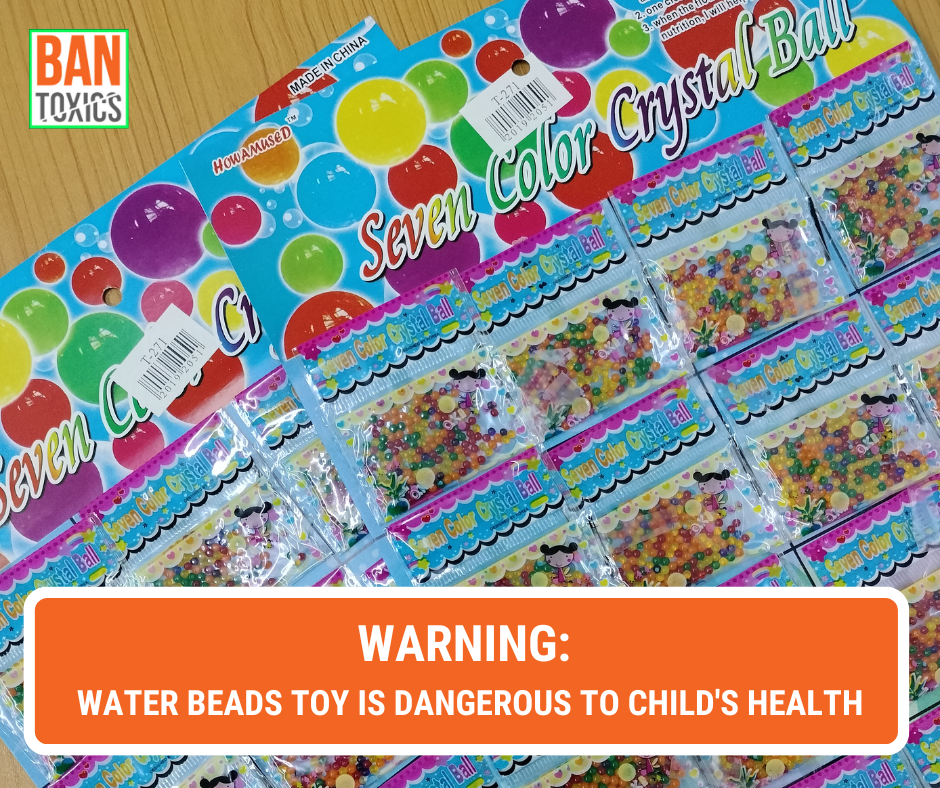 WARNING: Water Beads Toy is Dangerous to Child’s Health