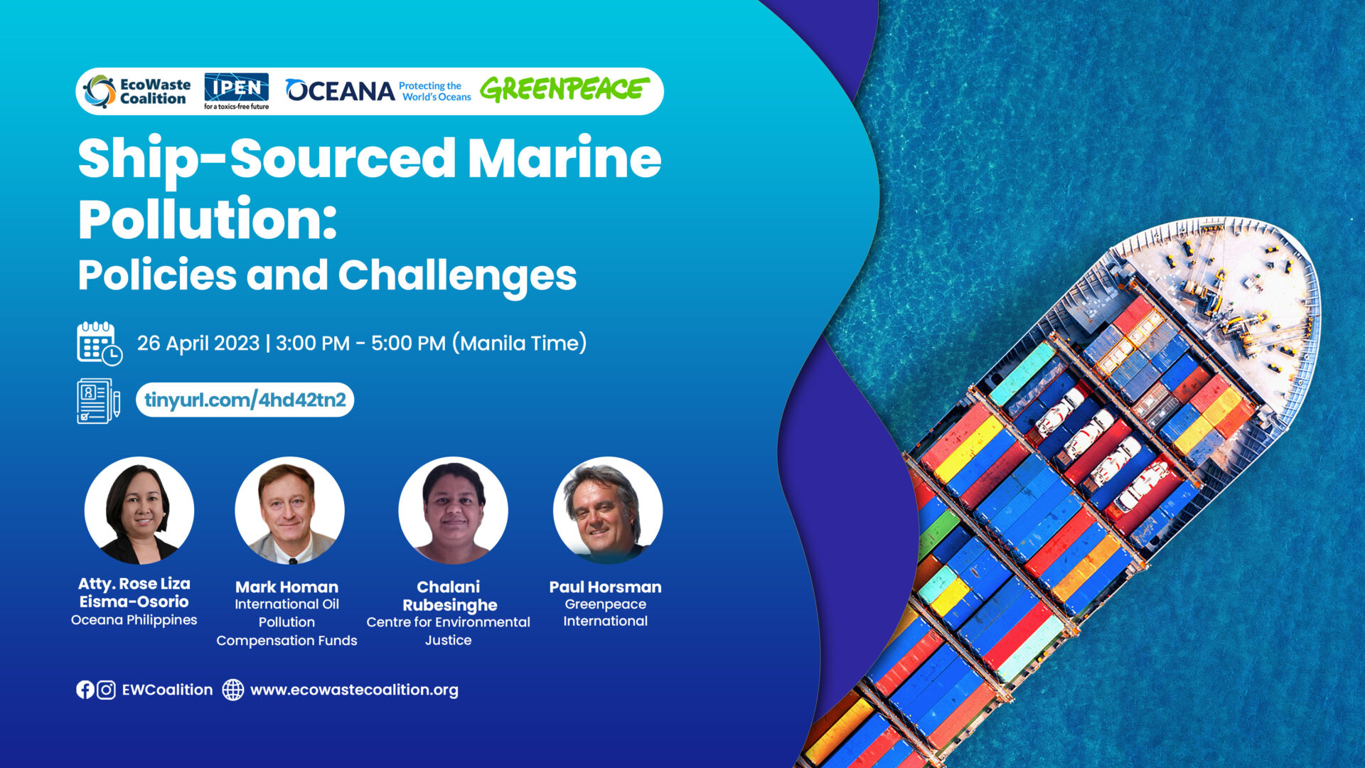 Environmental and Legal Experts Cite Policy Measures to Deal with Ship ...