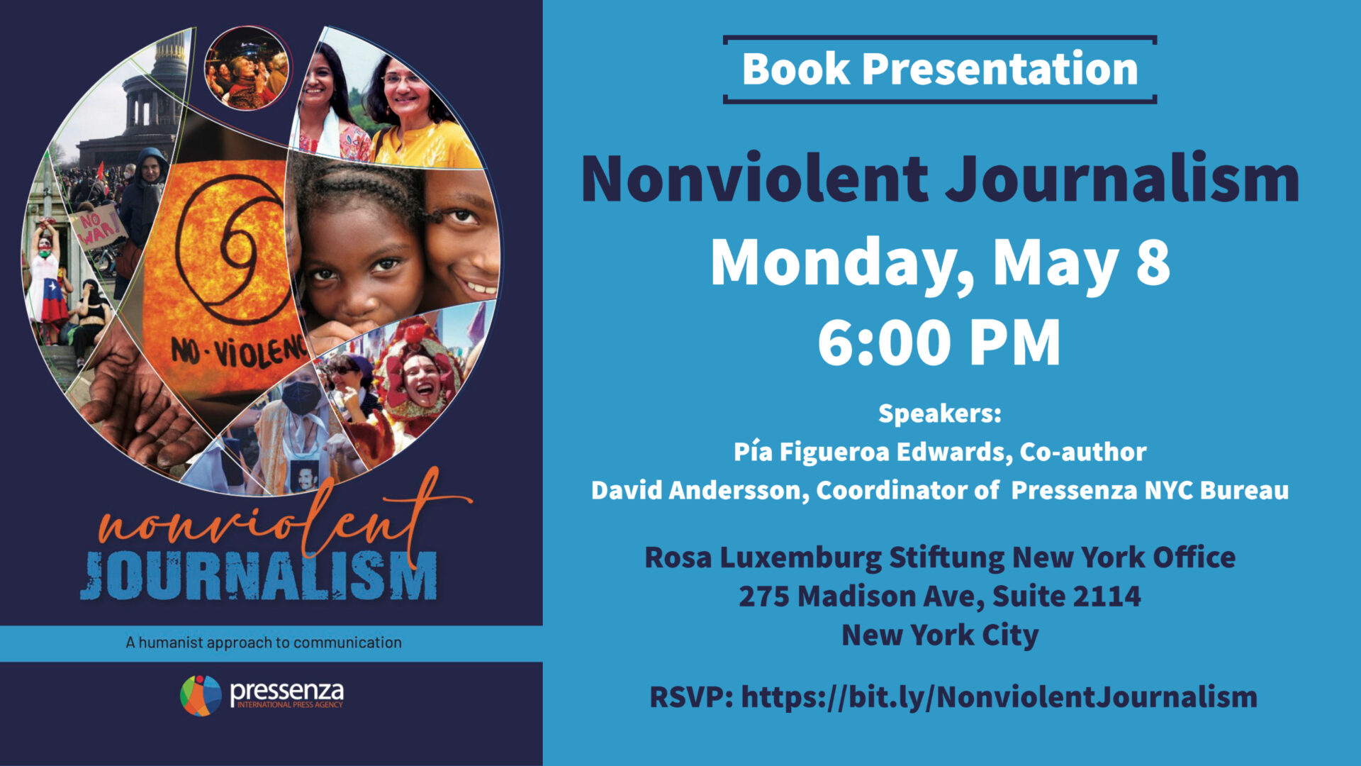 Nonviolent Journalism Book Launching Events in the U.S.