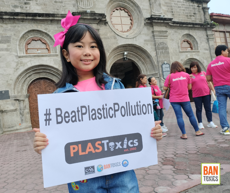 “Get solutions to beat plastic pollution,” says BAN Toxics