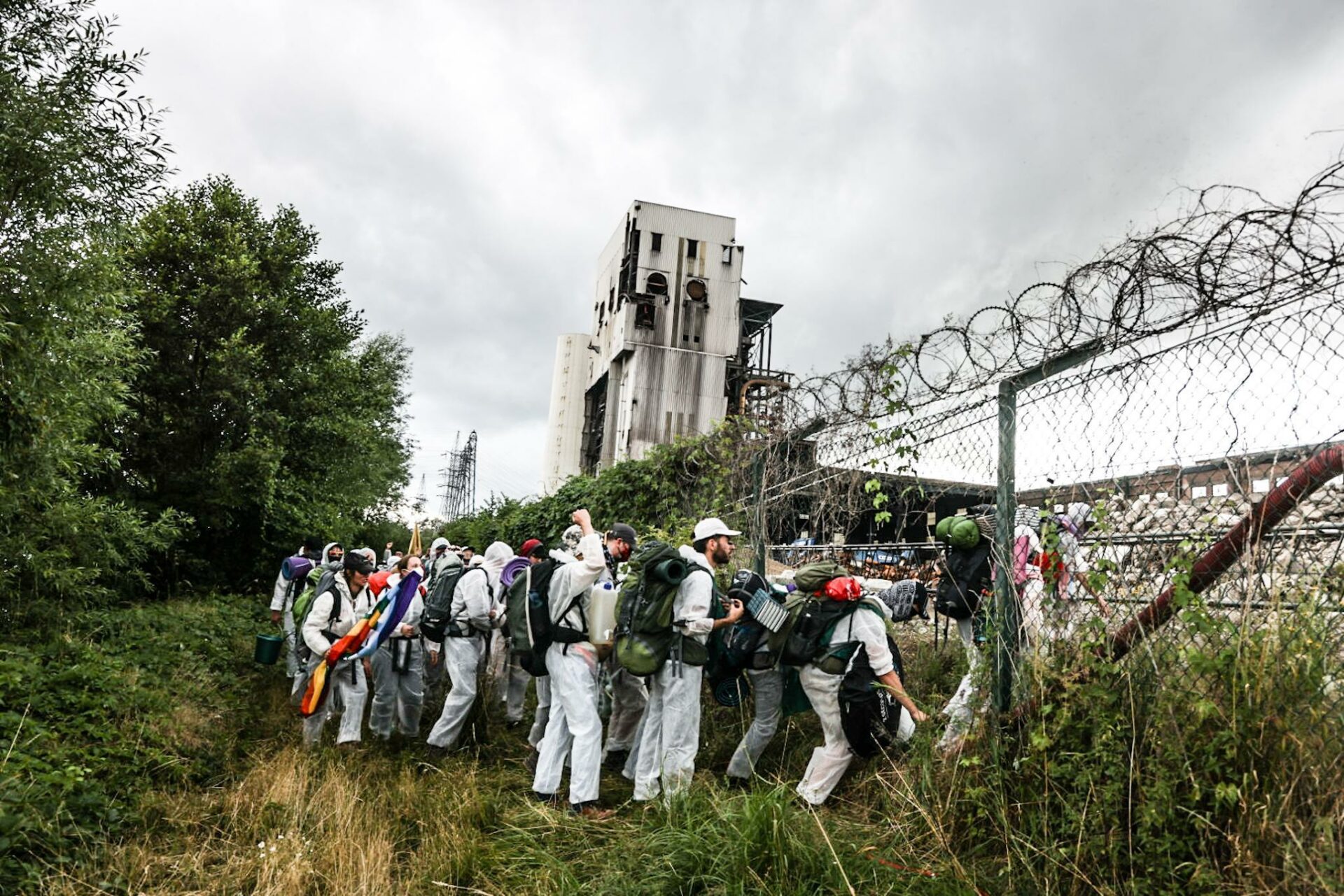 Belgique - Code Rouge a commencé son action : Le chantier d’une ...