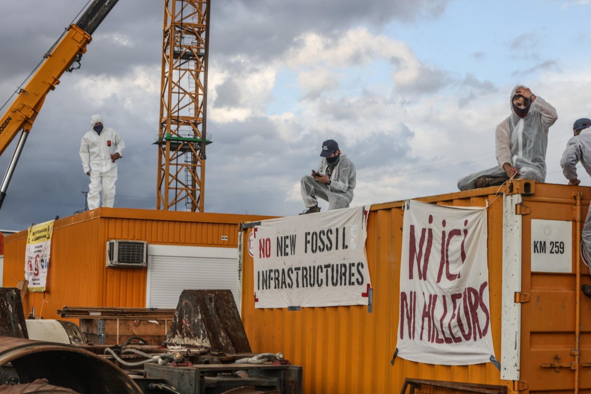 Belgique - Code Rouge a commencé son action : Le chantier d’une ...