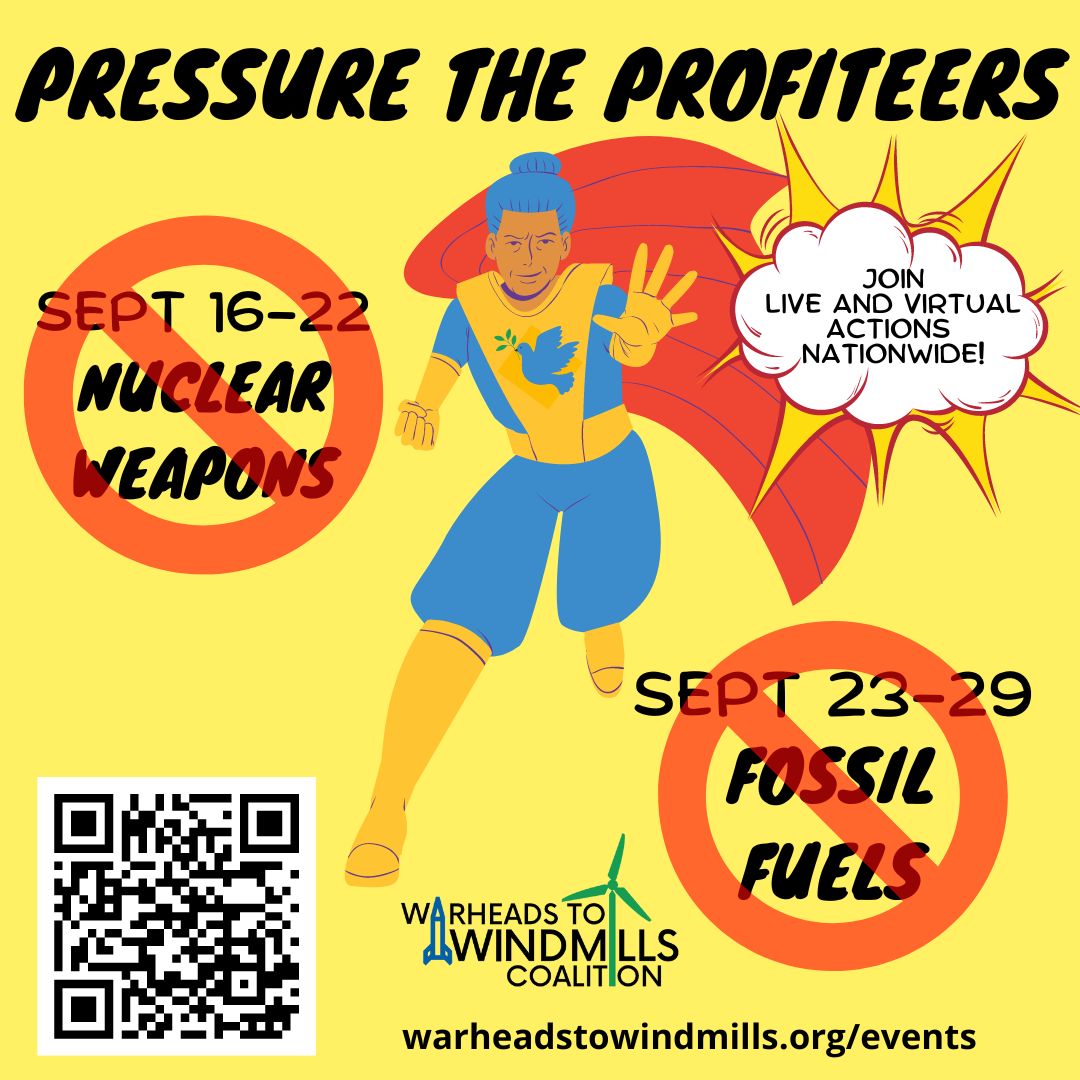 NO to Nuclear Weapons and NO to Fossil Fuels!