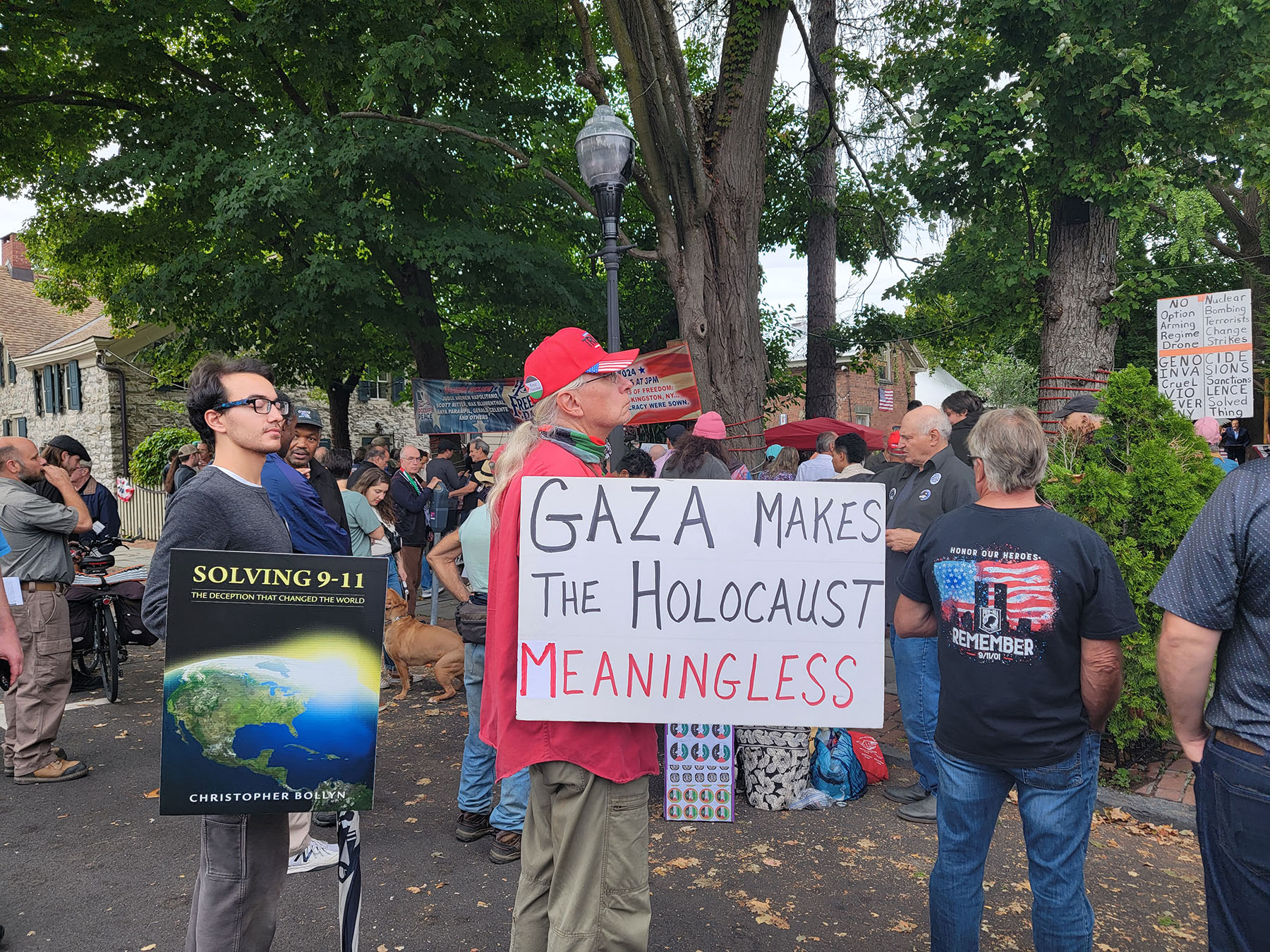 Sept 28: Occupy Peace Rally in Kingston, NY (Video and Photos)