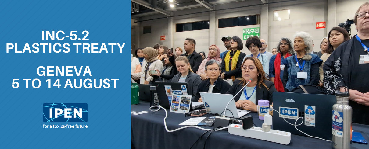Plastics Treaty Negotiations: Protecting Health Must Take Center Stage
